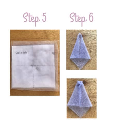 How to make a fabric Christmas angel - La creative mama