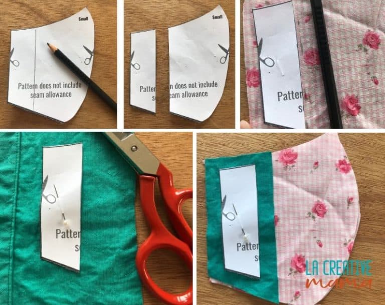 How To Make The Best Fabric Face Mask For Your Kids - La creative mama