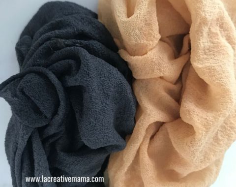 How to dye silk (with natural dyes) - La creative mama