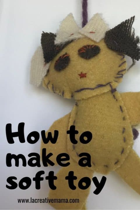 How to make a plushie - La creative mama
