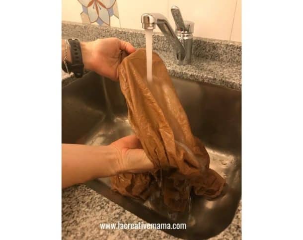 The best way to dye fabric with tea - La creative mama