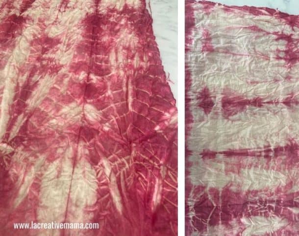 How to tie dye with natural dyes - La creative mama