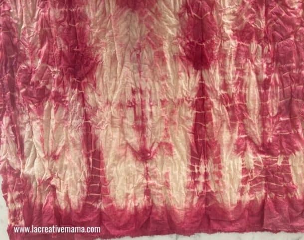 How to tie dye with natural dyes - La creative mama