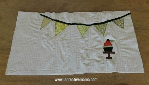 How to make a fabric book using upcycled fabric - La creative mama
