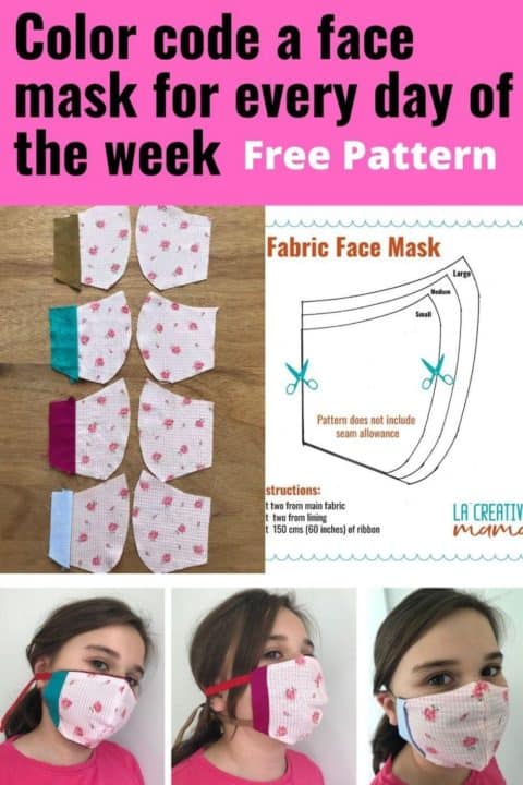 Easy & Quick DIY Face Masks Tutorials - La creative mama