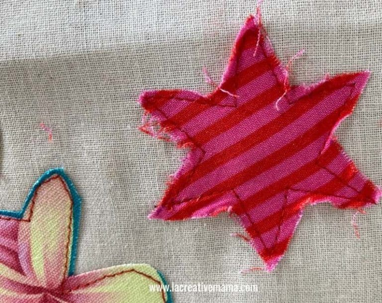 How to make a face mask with applique {free templates} - La creative mama