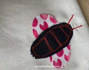 How to make a face mask with applique {free templates} - La creative mama