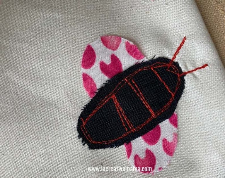 How to make a face mask with applique {free templates} - La creative mama