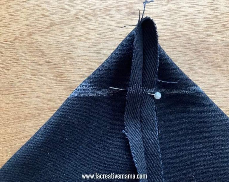 How to sew a folding grocery bag pattern - La creative mama