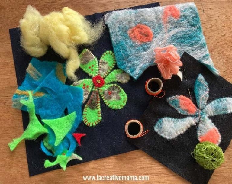 Felt Appliqué: Beginners Guide - La creative mama