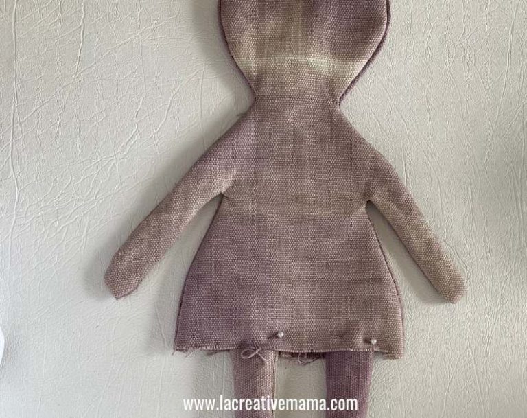 How to make a rag doll - La creative mama