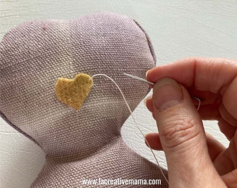 How to make a rag doll - La creative mama