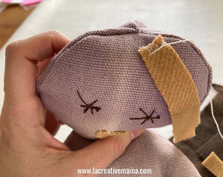 How to make a rag doll - La creative mama