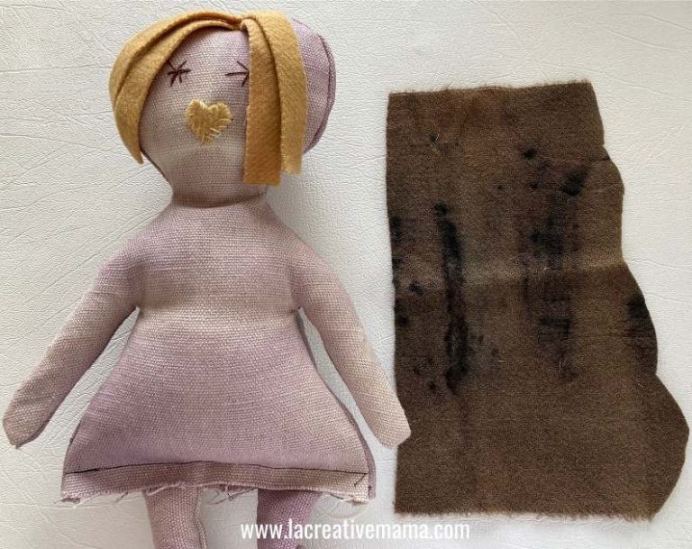 How to make a rag doll - La creative mama