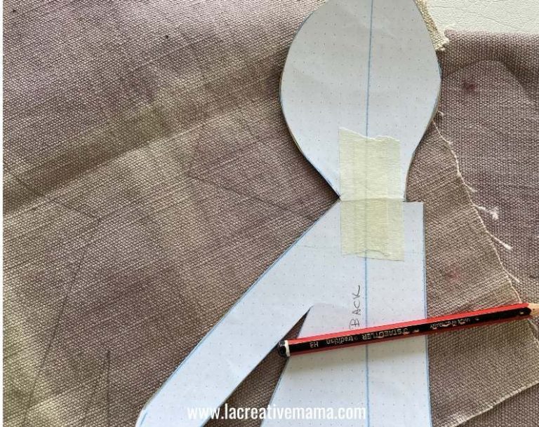 How to make a rag doll - La creative mama