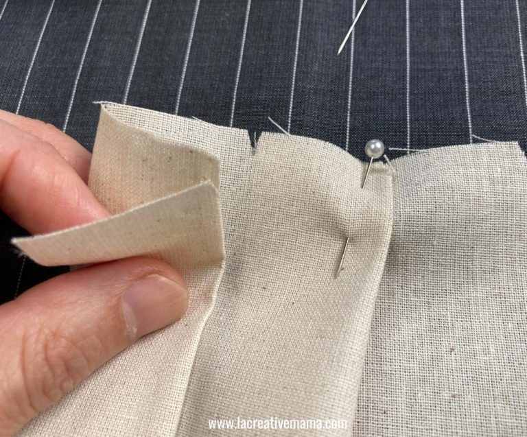 How to sew pleats {free patterns} - La creative mama