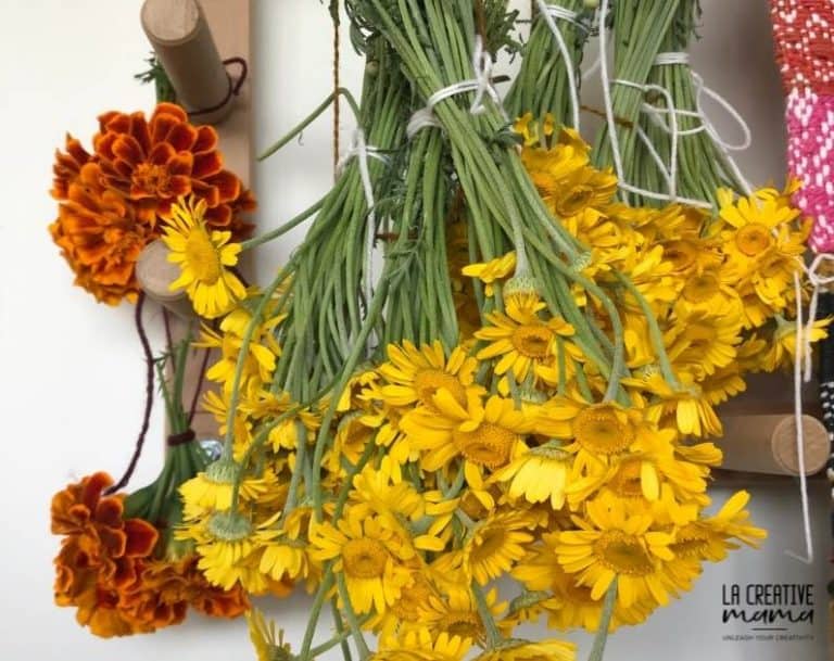 How to dye wool yarn with natural dyes - La creative mama