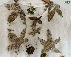 How to upcycle old clothes with eco printing - La creative mama