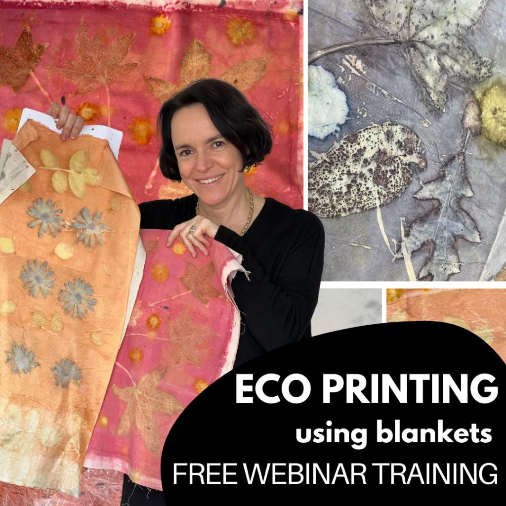 How to use eco printing blankets - La creative mama