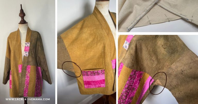 Sew Your DIY Kimono Jacket - La creative mama