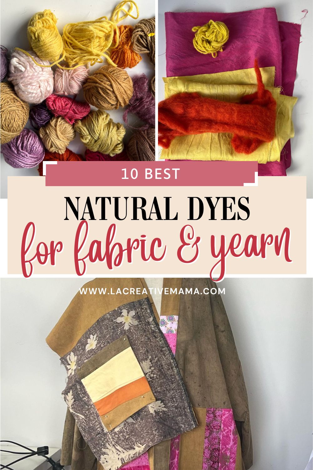 The 10 Best Natural Dyes for Fabric & Yarn - La creative mama